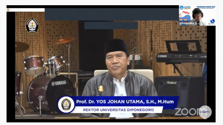 Undip Rector: Prince Diponegoro’s Values, Honesty, Fair, Courageous and ...