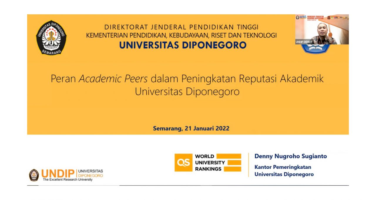 Strengthening Alumni Involvement in Increasing UNDIP’s Rank in QS ...