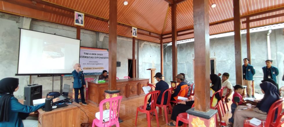 Mahasiswa KKN UNDIP Bantu Susun Data Historis Profil dan Rencana Pengolahan yang Berkelanjutan ...