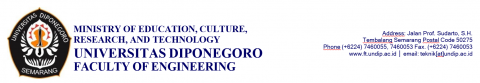 Kop Surat - Universitas Diponegoro