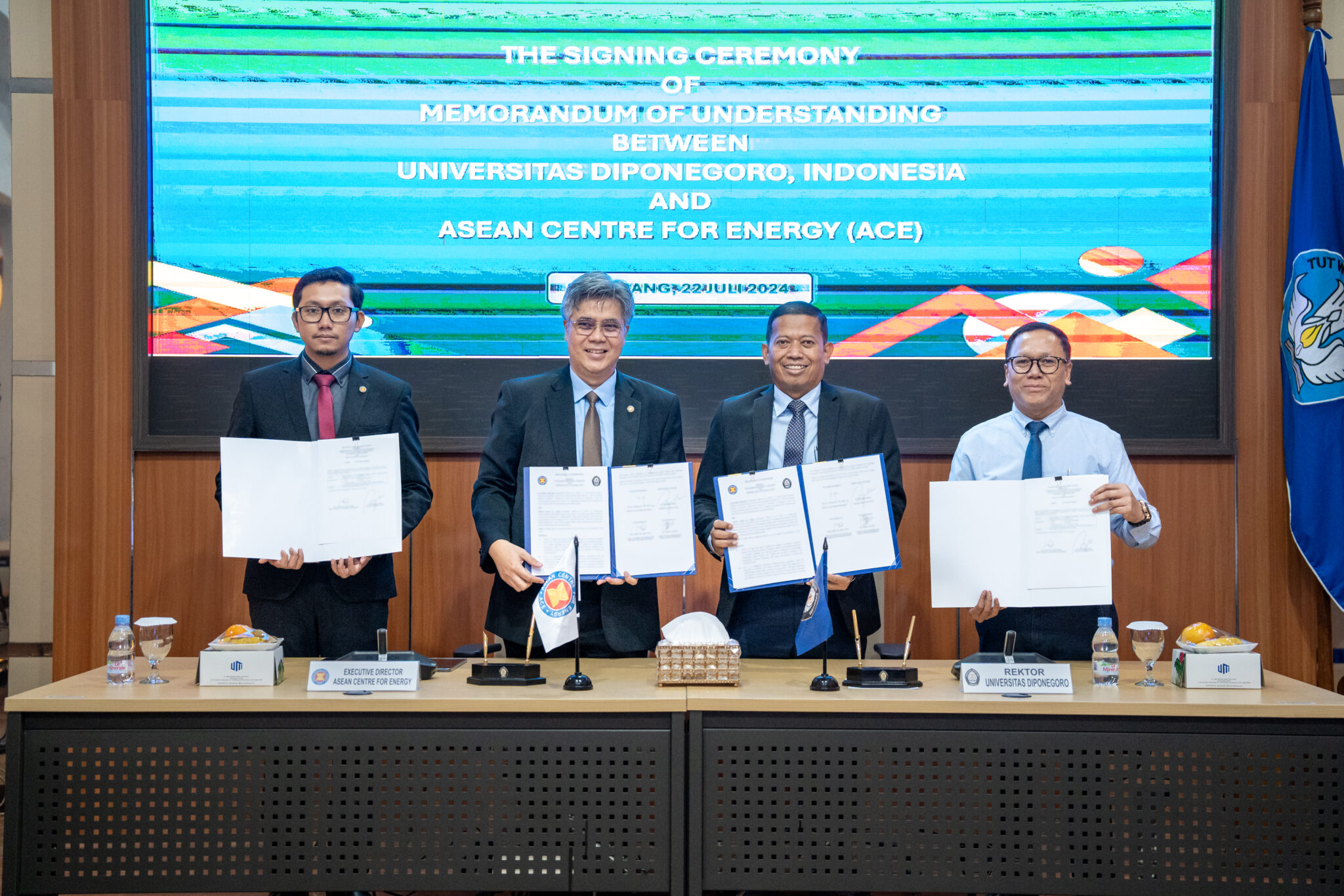 UNDIP and ACE Develop Energy Conservation - Universitas Diponegoro