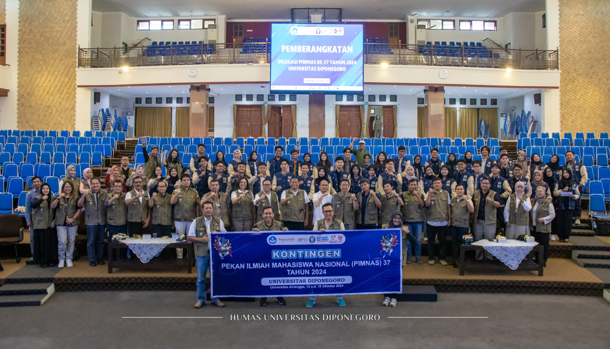 UNDIP Berangkatkan 9 Tim PKM Berlaga di PIMNAS ke-37 Tahun 2024 - Universitas Diponegoro