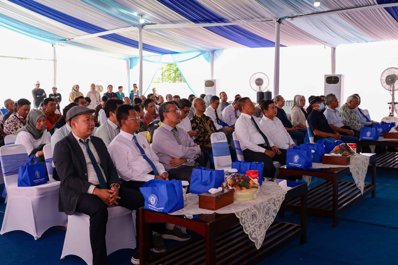 Groundbreaking Pembangunan Twin Tower Kampus UNDIP Pleburan ...